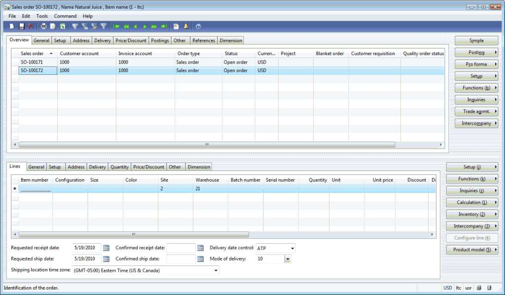 Create Sales order in Microsoft Dynamics AX | Dynamics AX Training