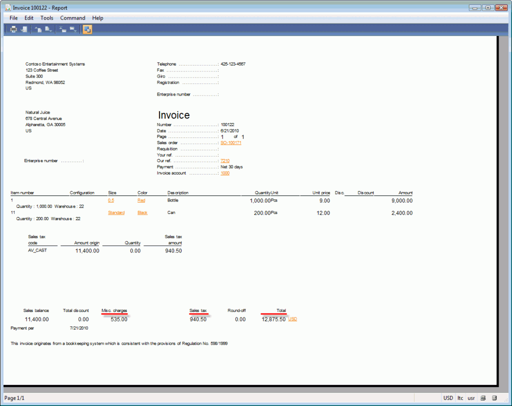 Sales order, Post an Invoice in Microsoft Dynamics AX | Dynamics AX ...